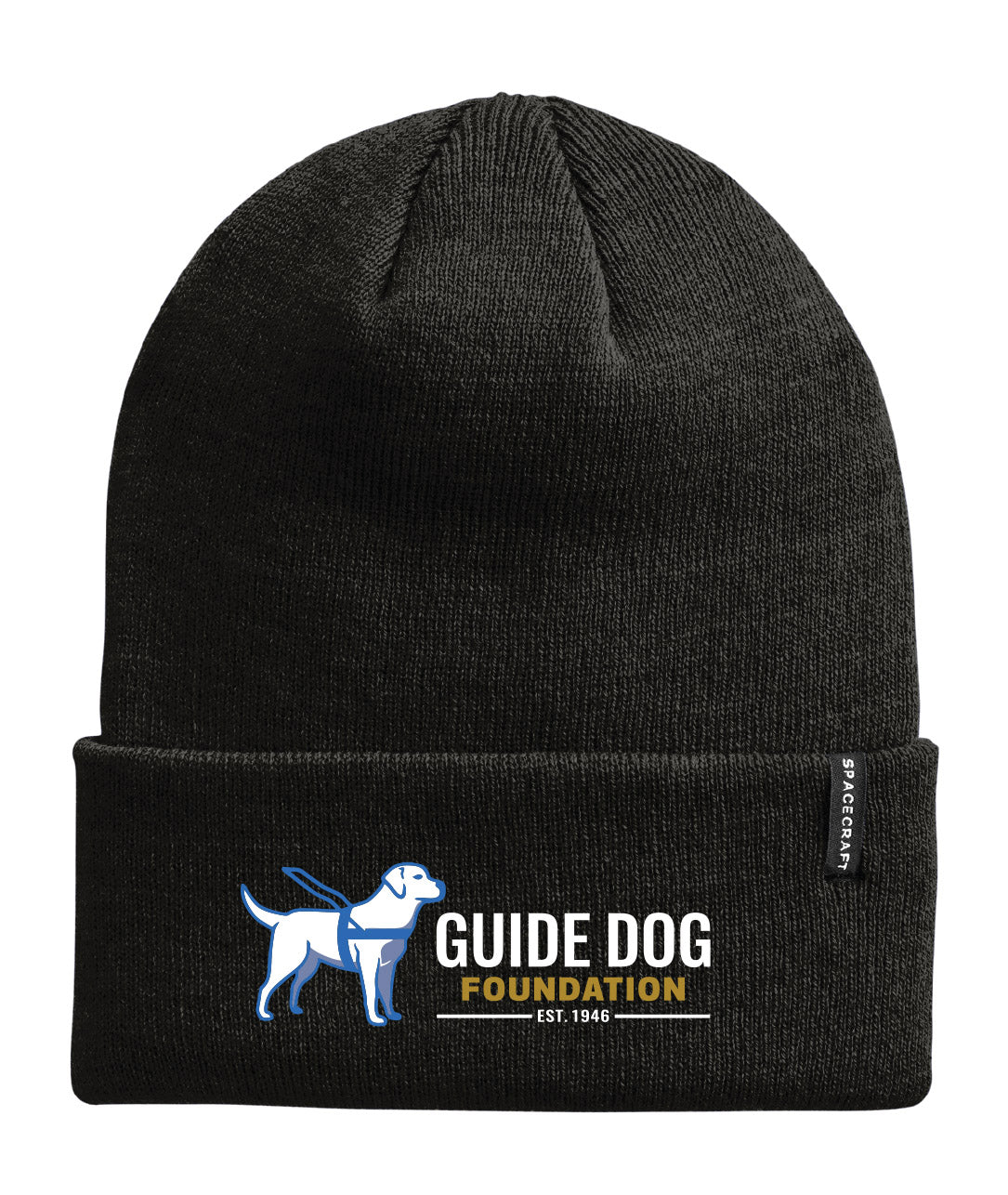 Guide Dog Foundation Logo Beanie – Guide Dog Foundation Second Sight® Shop